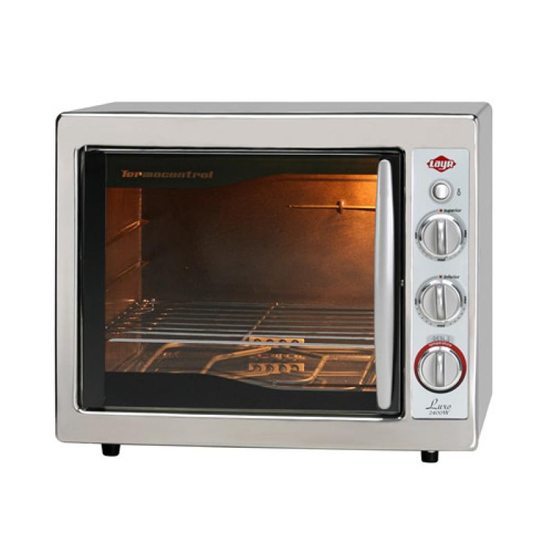 Forno Elétrico Aço Inox LUXO 2.4